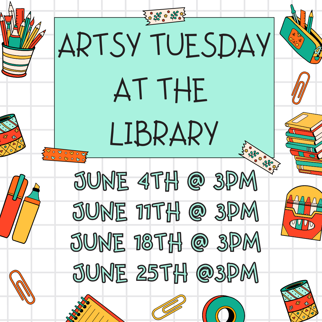 Artsy Thursday at the Library